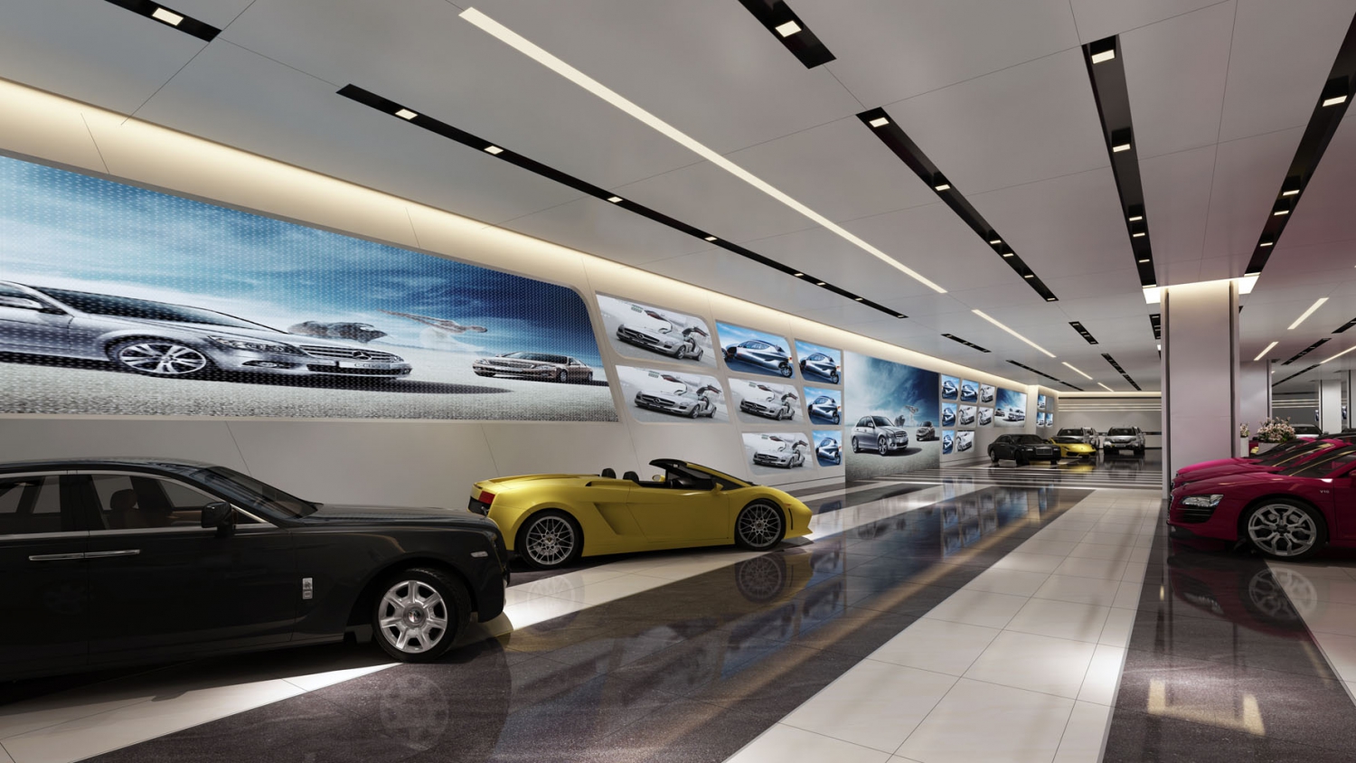 Car Show Room - Audax Visuals Pte Ltd